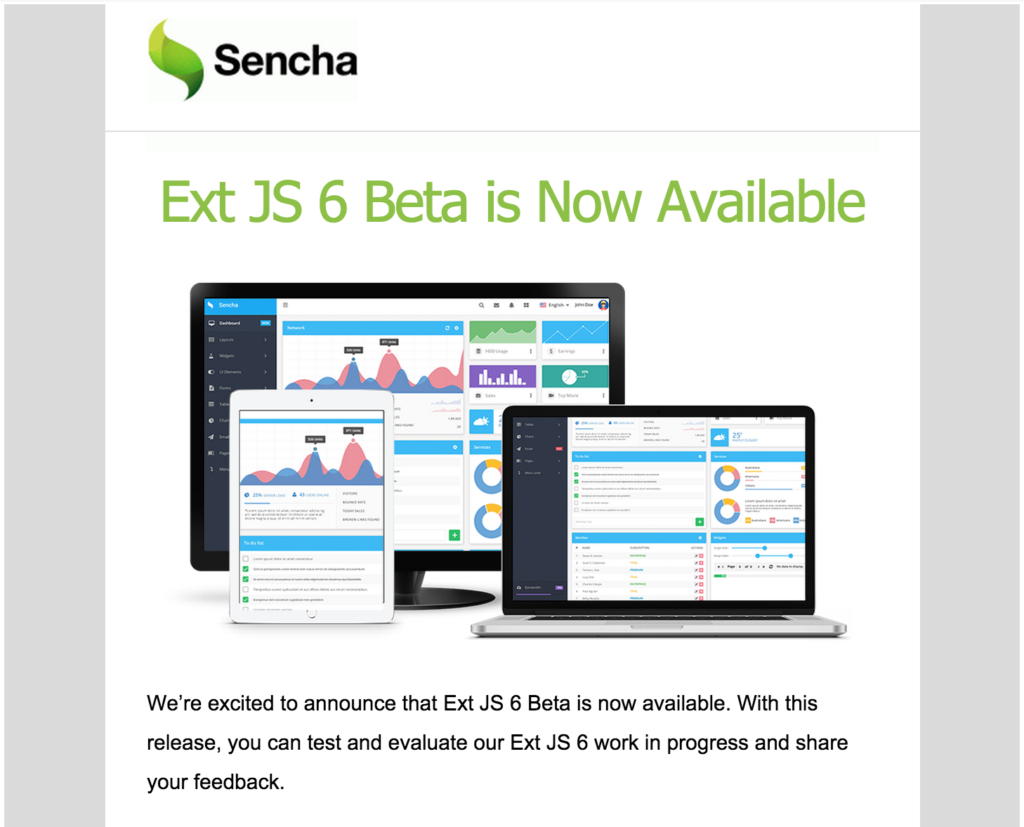 Ext JS 6 Beta is Now Available | システム開発-写真撮影 | k.works®
